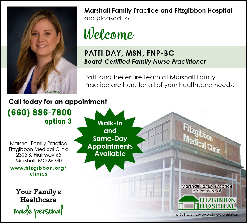 New Provider to Offer Same Day care at Marshall Family Practice ...